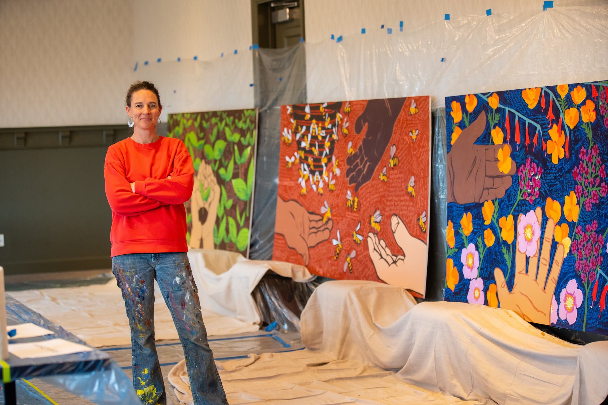 S. W. Cowell Foundation Murals – Radici Studios
